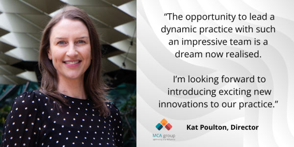 New Directors, New Direction - MCA group